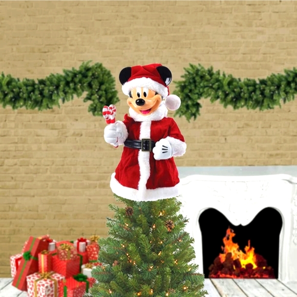 Holiday | New Disney Mickey Mouse Tree Topper Or Table Decor By Kurt ...